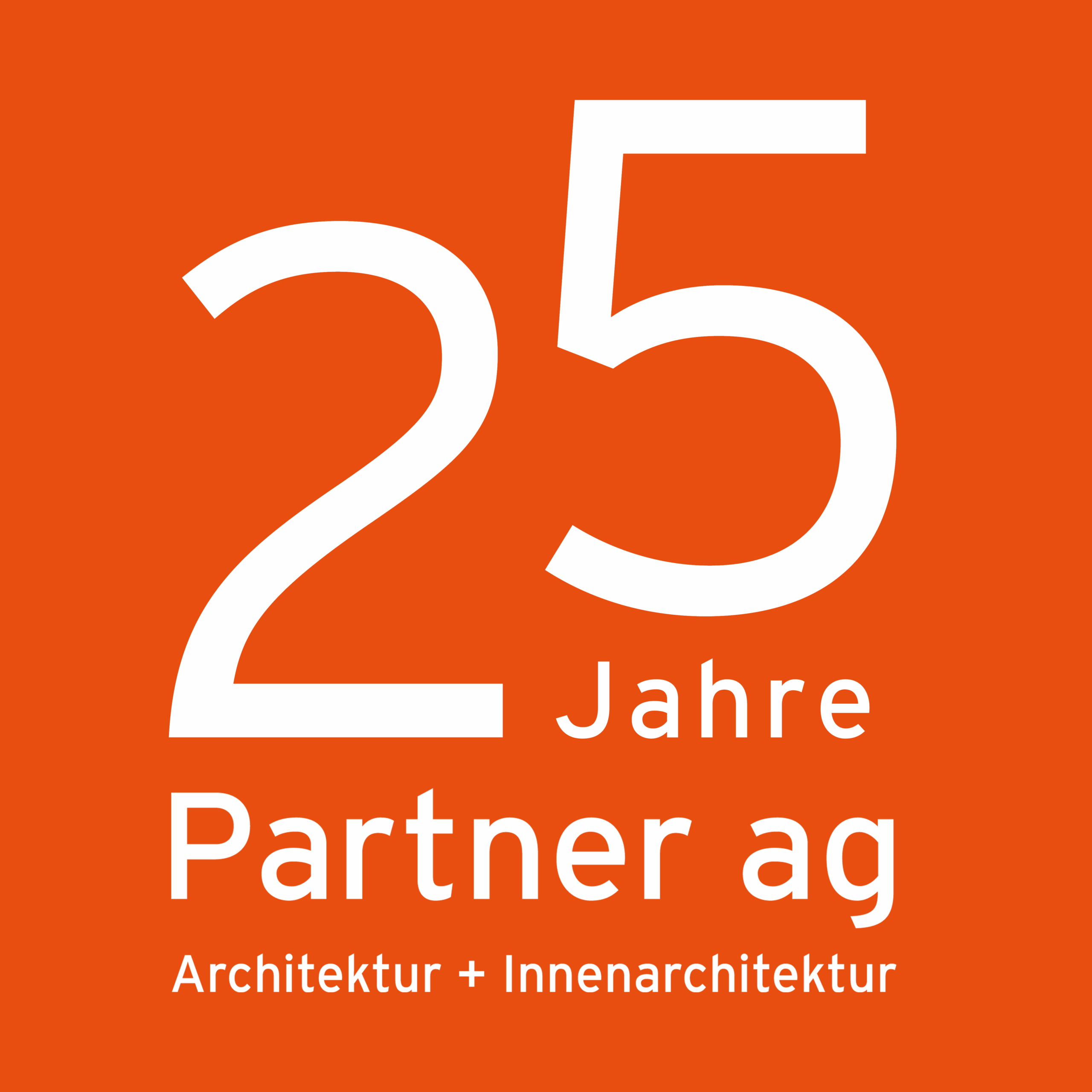 25 Jahre - PARTNER AG Architektur Innenarchitektur